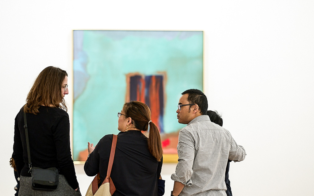 Ausstellungsaussicht abstrakter Kunst 2025 | Museum Reinhard Ernst